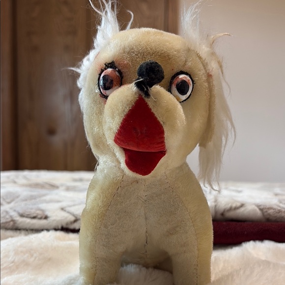 Dog | Vintage 195s Fido Cream And Red | Poshmark